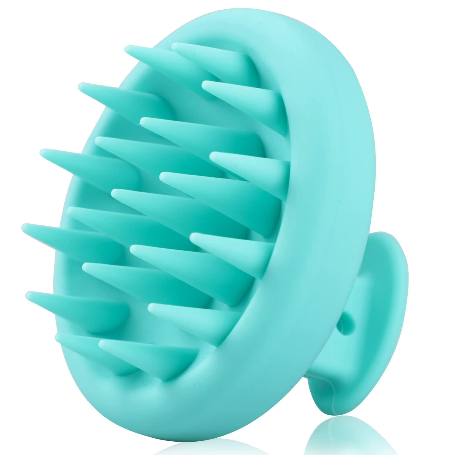 BEAUTLOHAS Silicone Scalp Massager Shampoo Brush, Shower Scrubber with ...