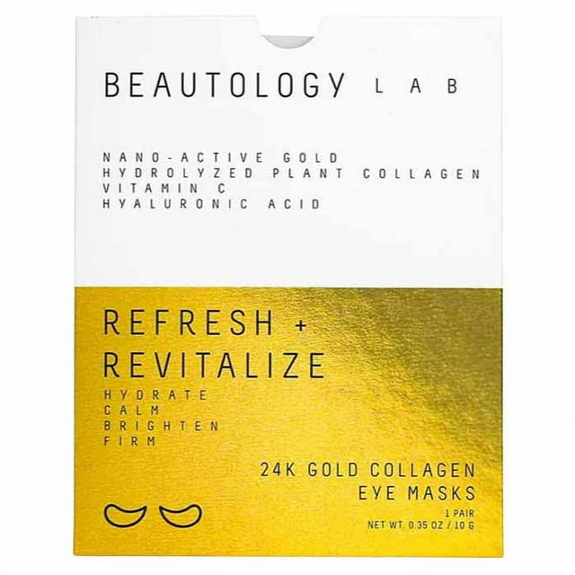 BEAUTOLOGY LAB 24K Gold Collagen Eye Masks - 1pair - Walmart.com