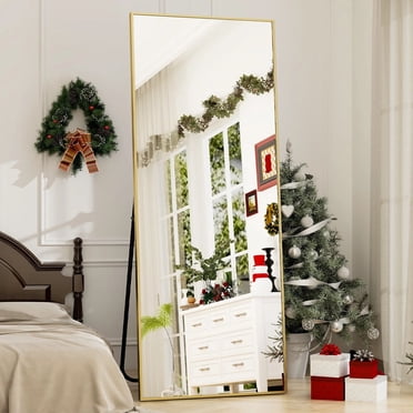 BEAUTYPEAK 71\x 26\ Oversized Full Length Mirror Arch Standing Floor ...