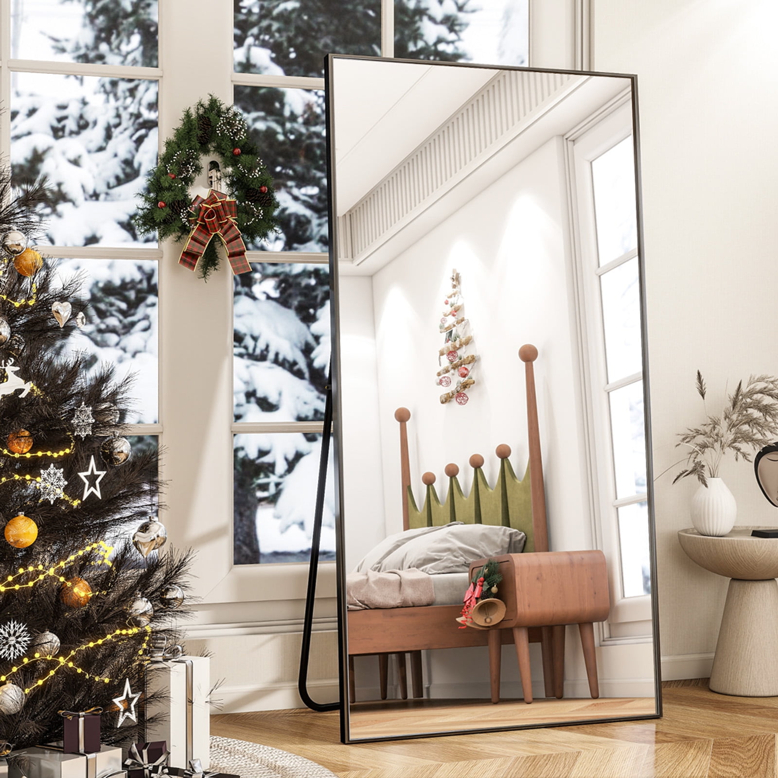 BEAUTYPEAK 71"x31" Full Length Mirror Rectangle Floor Mirrors for ...