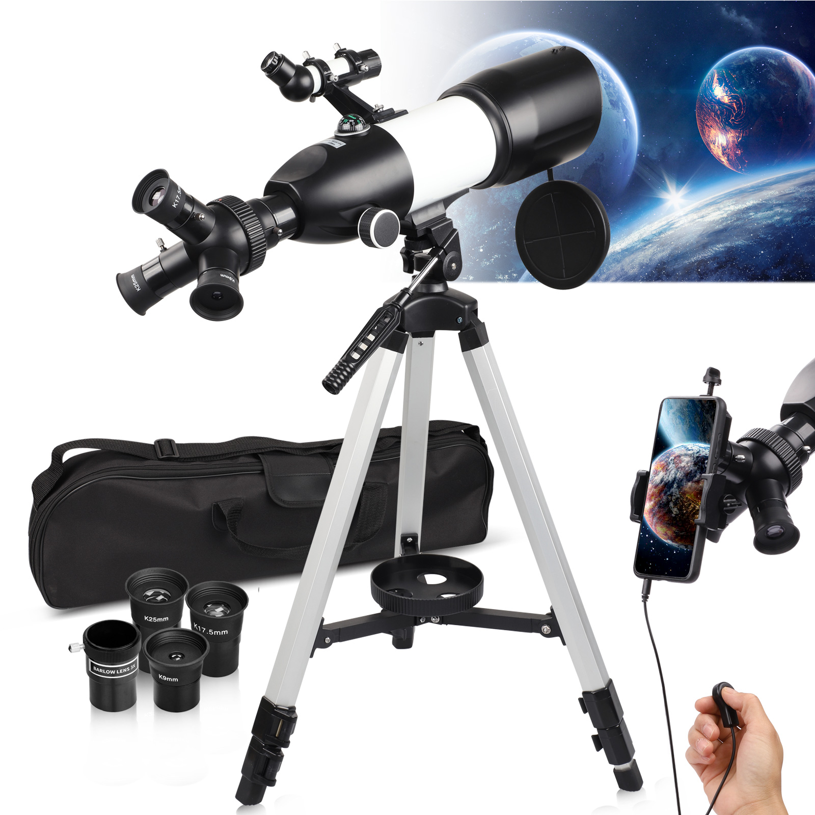 Celestron PowerSeeker 80 EQ Telescope - Walmart.com