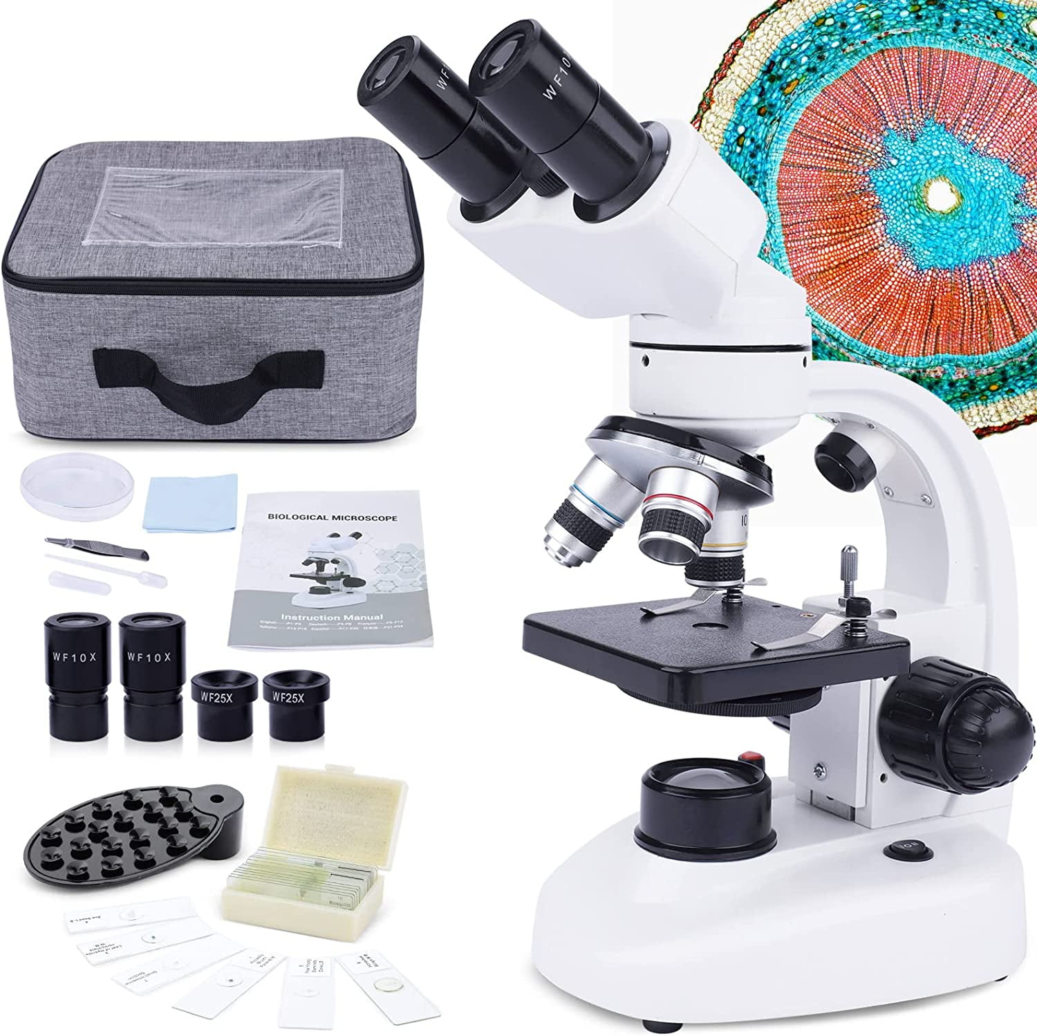 Celestron 44347 TetraView LCD Digital Microscope - Walmart.com