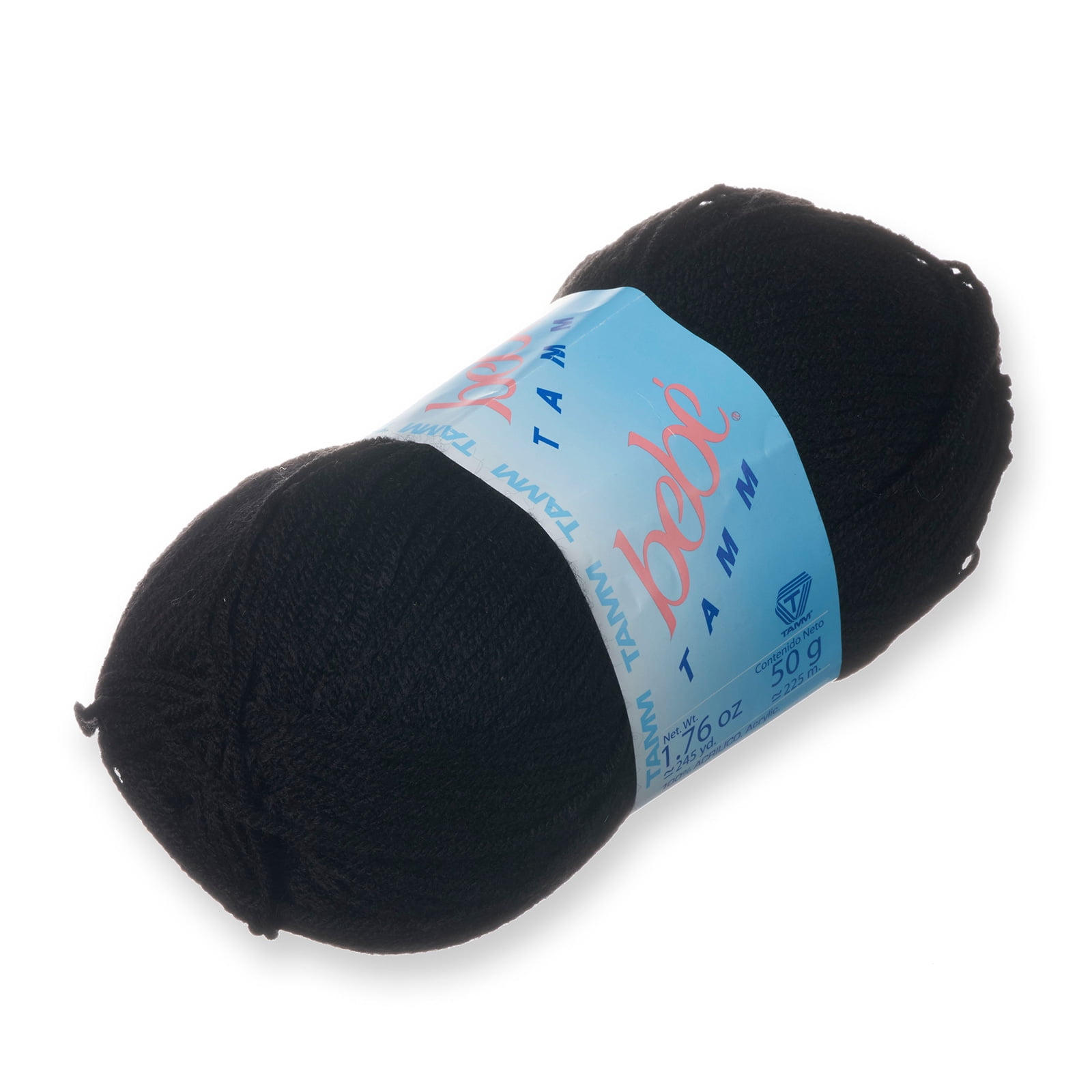 BEBE TAMM [50grs] - Soft Yarn for Baby Clothes and Blankets: Black 2799 ...