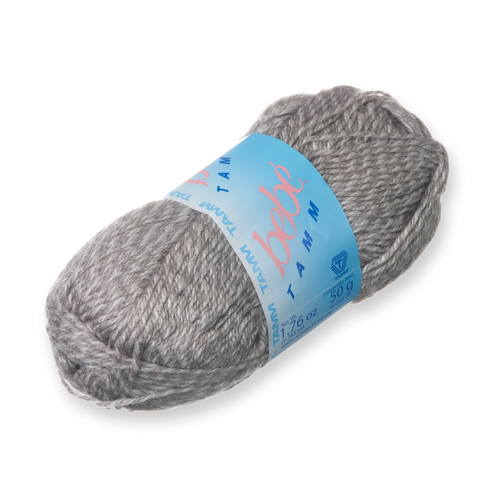 BEBE TAMM [50grs] - Soft Yarn for Baby Clothes and Blankets: Grey-White ...