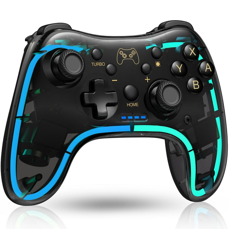 BEBONCOOL Wireless Pro Controller with LED Light Controls for Nintendo Switch Lite OLED PC IOS Android Walmart
