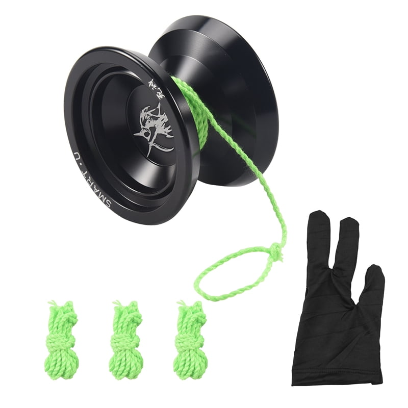 BEBOOYOYO New Metal Yoyo Professional Yoyo Set Yo Yo + Glove + 3 Rope ...