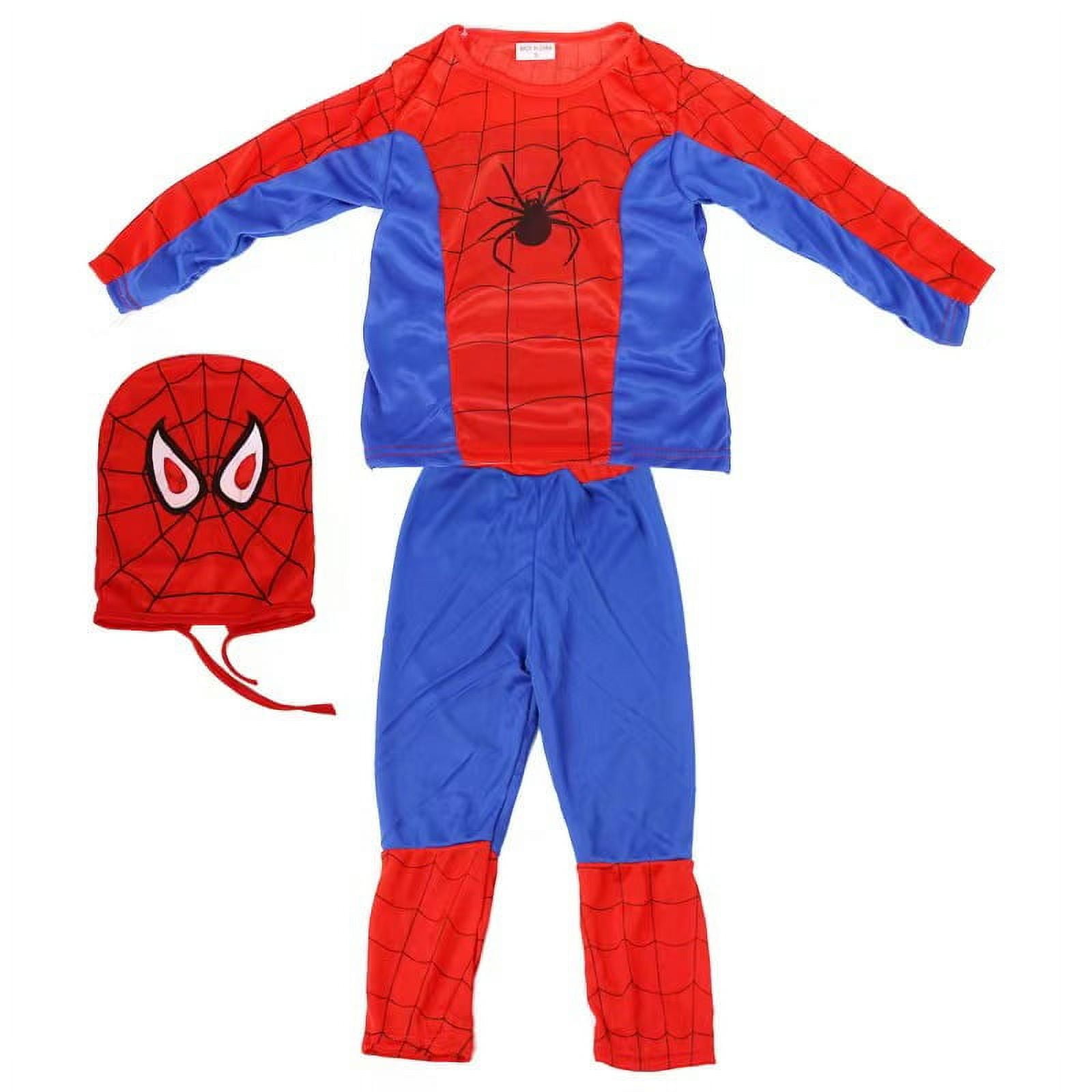BEBUTTON Bodysuit Spider Halloween Costumes 3D Style Super Hero Spider ...