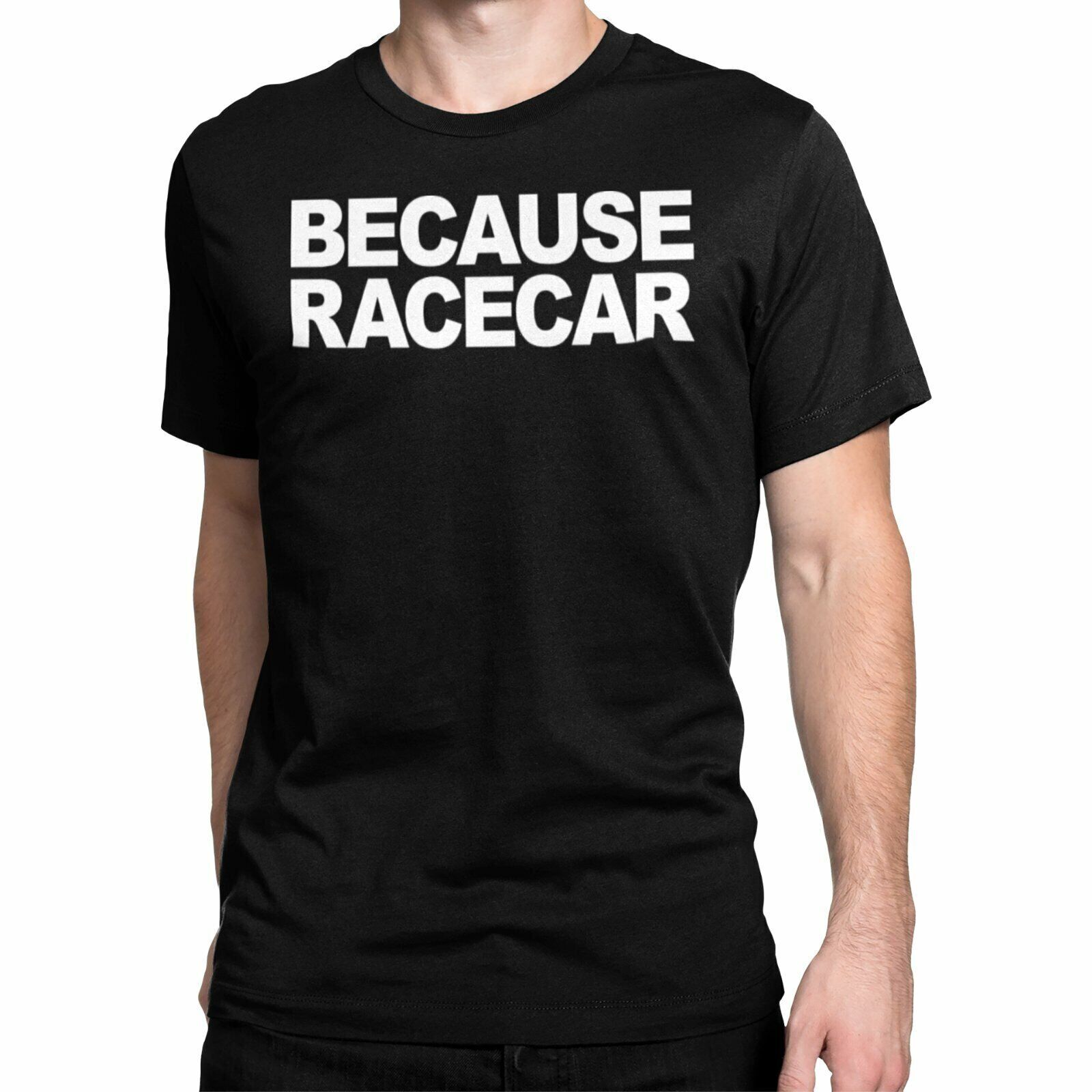 BECAUSE RACECAR T-Shirt Black S-3XL JDM Boost LS Mechanic Turbo Auto - Walmart.com