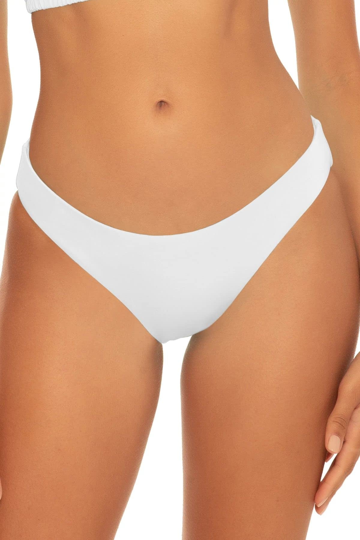 BECCA by Rebecca Virtue Color Code Adela Hipster Bottoms White SM - Walmart.com