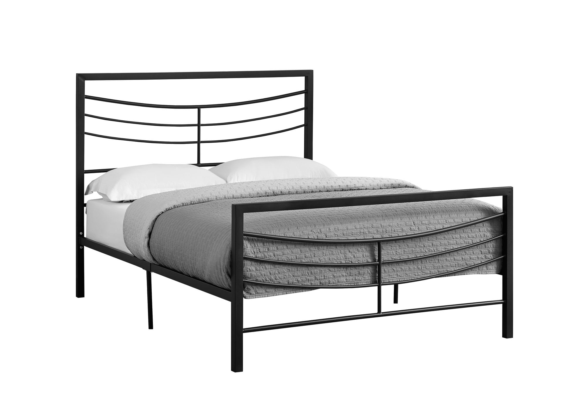BED - FULL SIZE, BLACK METAL FRAME ONLY, 2641F - Walmart.com