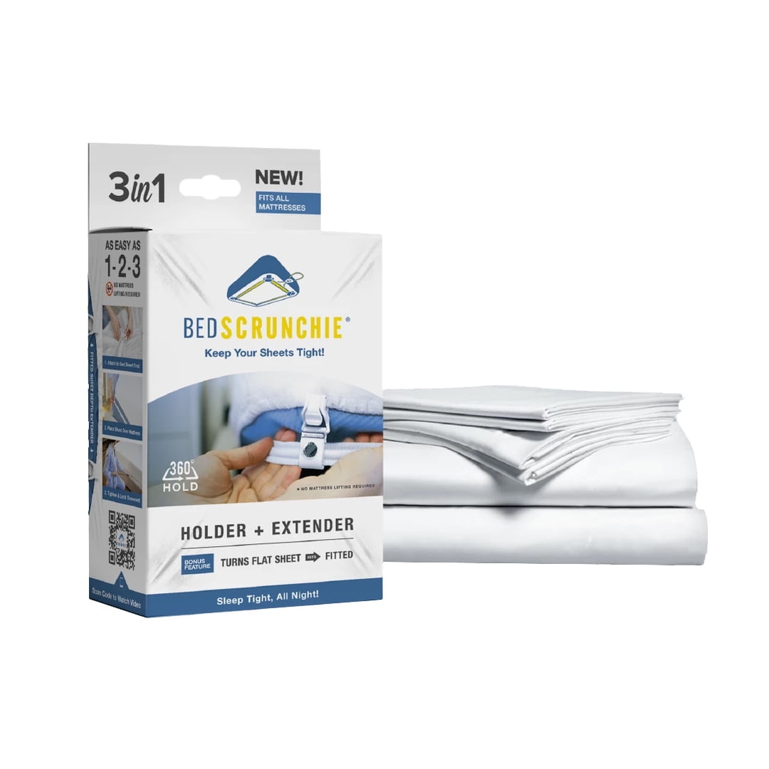 BED SCRUNCHIE Cloud Organic Cotton Bed Sheets Bundle | 100% Cotton, All ...