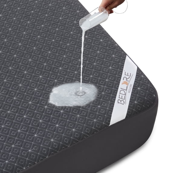 BEDLORE Waterproof King Size Mattress Protector, Ultra Quiet Breathable ...