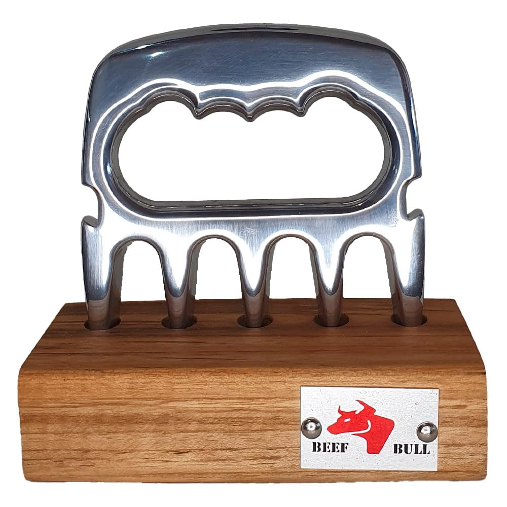 BEEF BULL Ultimate BBQ Accessories Kit with Solid Metal Meat Claw and ...