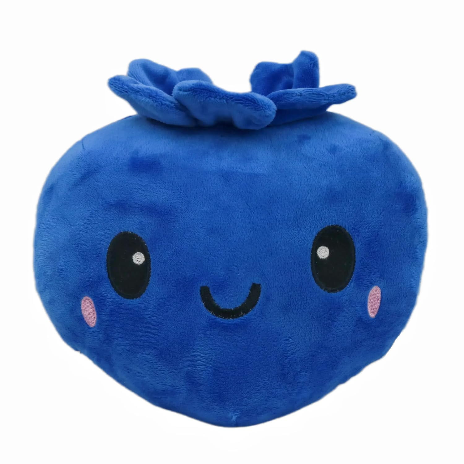 BEEPEACH 7.8inch Smiling Blueberry Plush Pillow Squishy Berry Plush Toy ...