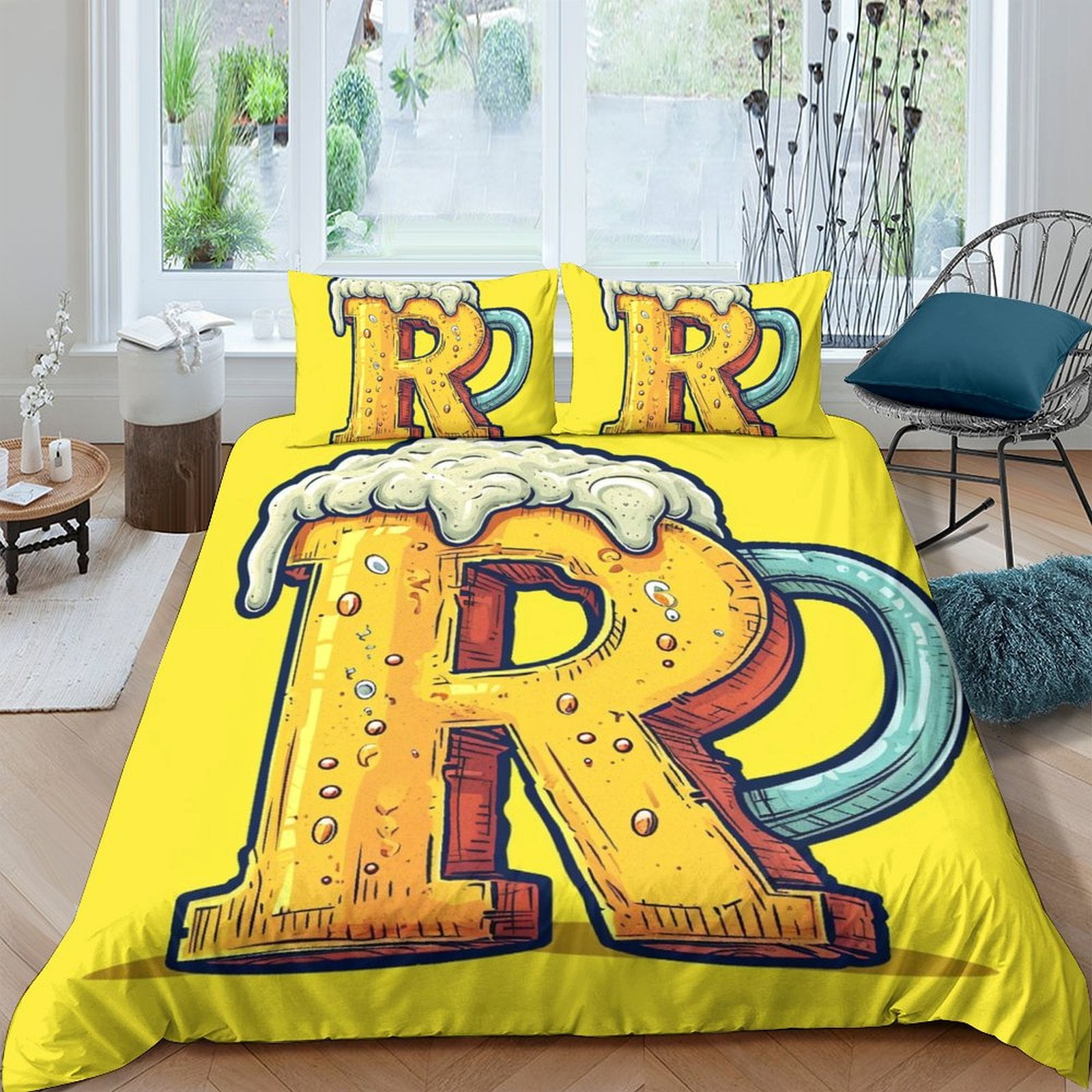 BEER Bedding Set 3D Printed Comforter Covers Duvet Cover Quilt Cover ...