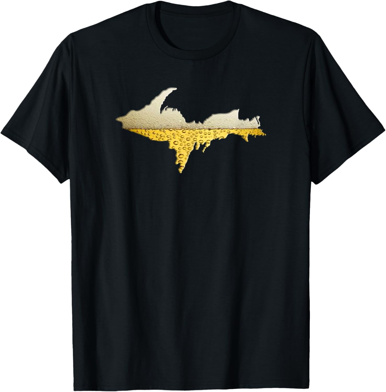 BEER Upper Peninsula Michigan UP Yooper 906 T-ShirtMen's and women's ...