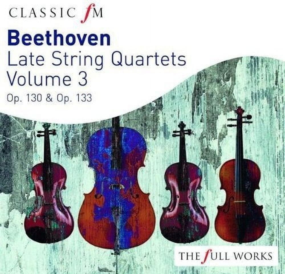 BEETHOVEN: LATE STRING QUARTETS, VOL. 3 - Walmart.com