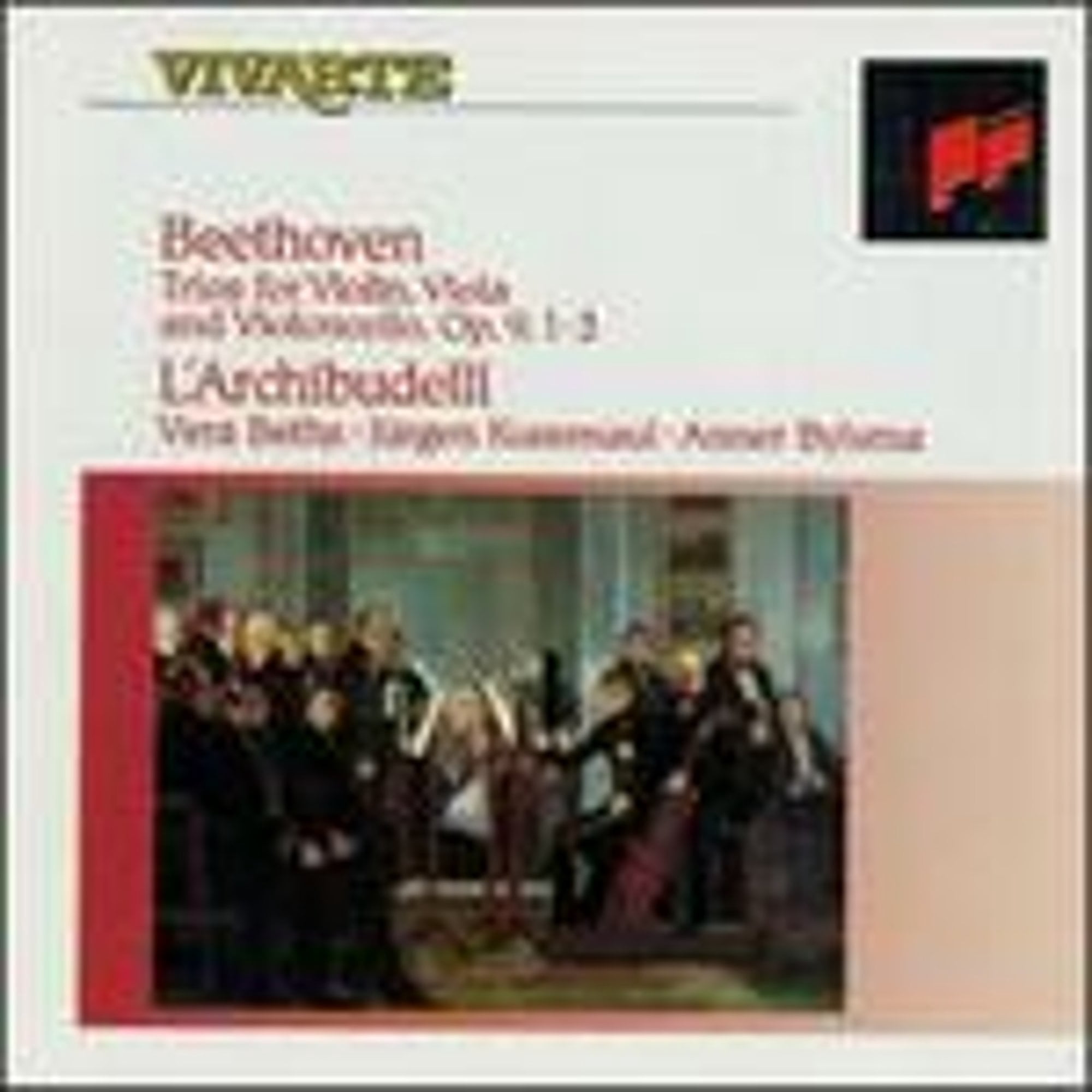 Beethoven: String Trios (CD) by Anner Bylsma (cello), Jürgen Kussmaul ...