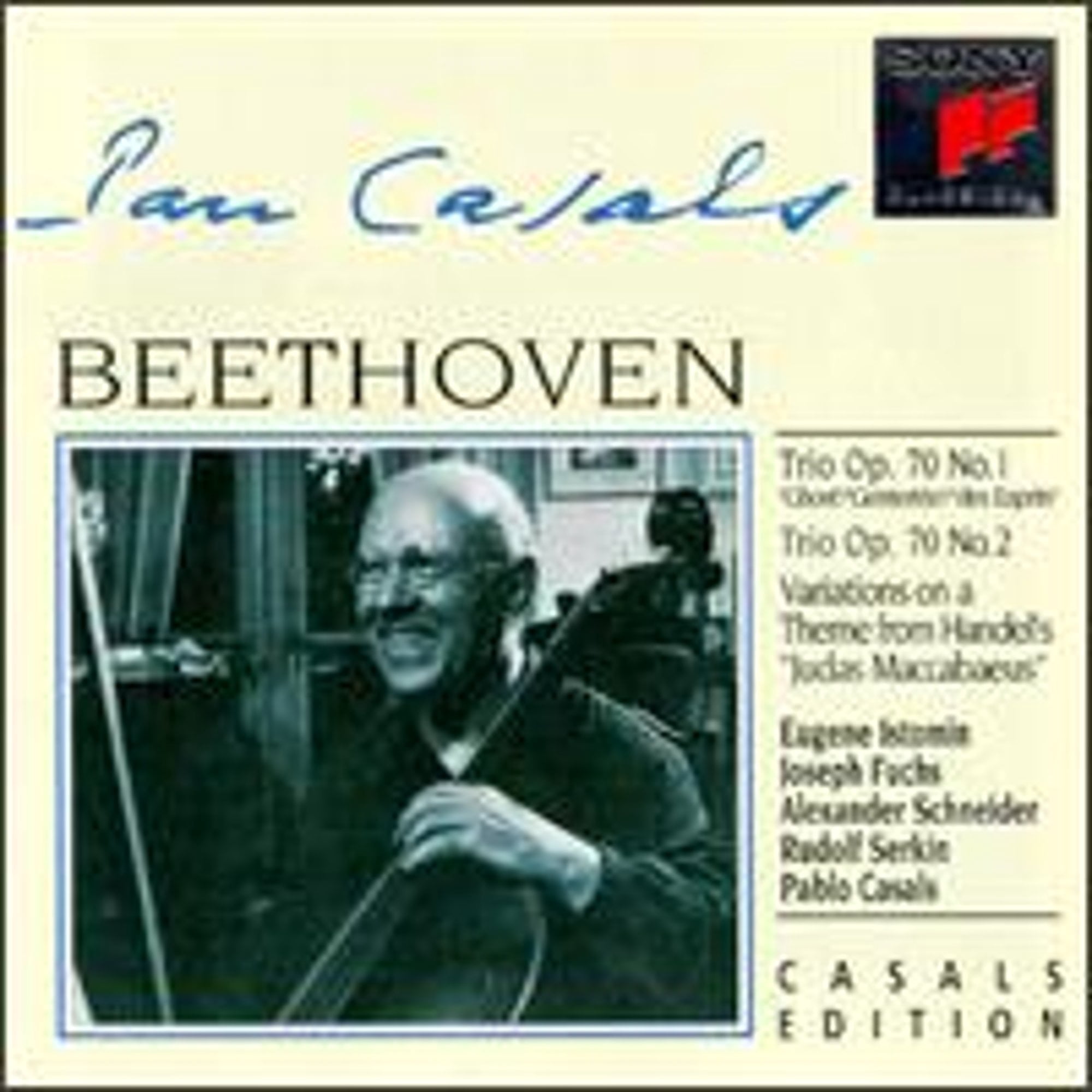 Beethoven: Trios Op. 70 No. 1 "Ghost" & No. 2; Variations on a Theme ...