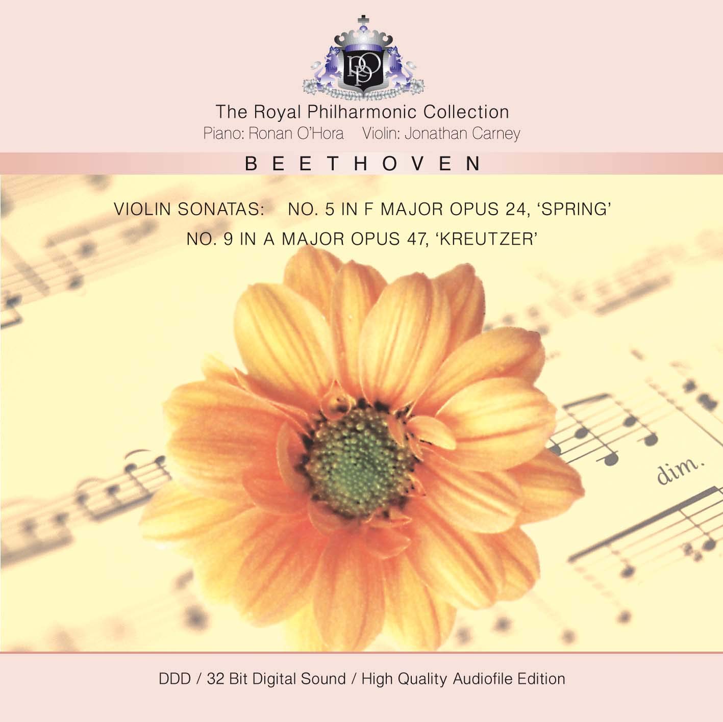 Violin Sonata No. 5 (Rpo) Ludwig Van Beethoven (CD) - Walmart.com