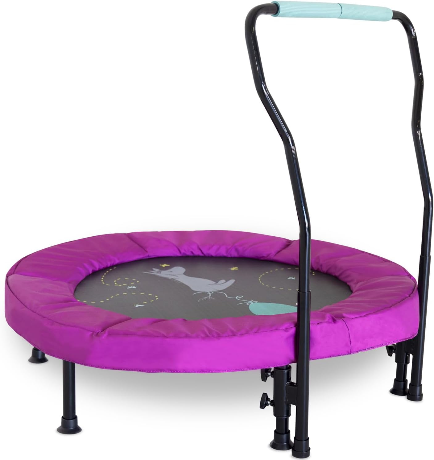 BEEYLA 36 Inch Mini Trampoline for Kids and Toddlers, Safe No-Spring ...
