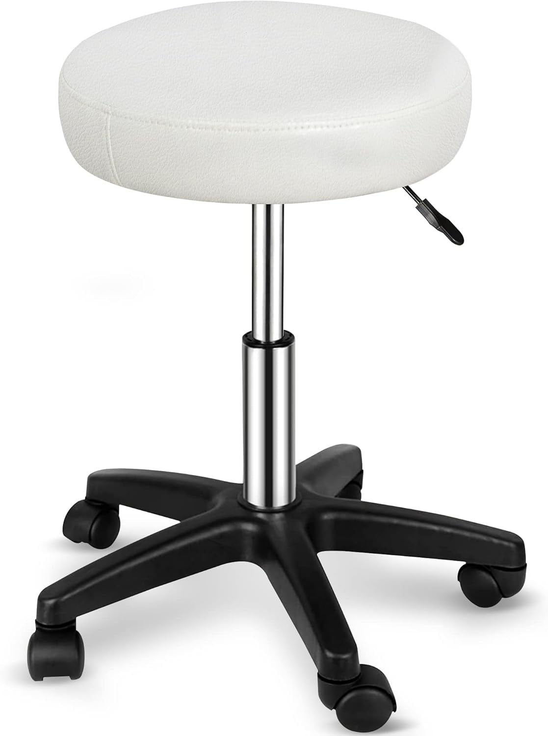 BEEYLA Adjustable Hydraulic Rolling Swivel Salon Stool Chair Tattoo ...