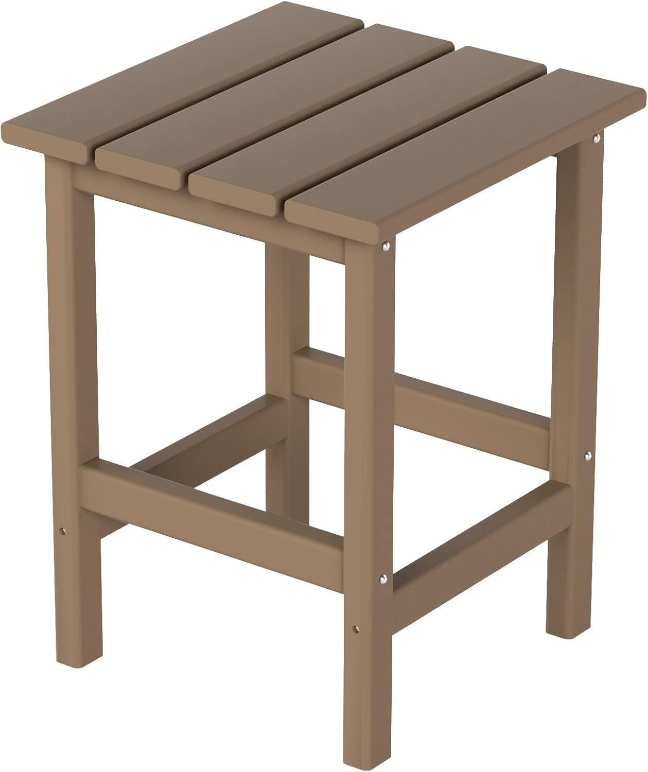 BEEYLA Square Outdoor Side Tables, Adirondack Patio Tables for Outside ...