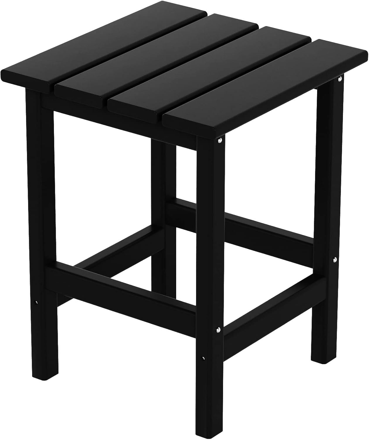 BEEYLA Square Outdoor Side Tables, Adirondack Patio Tables for Outside ...