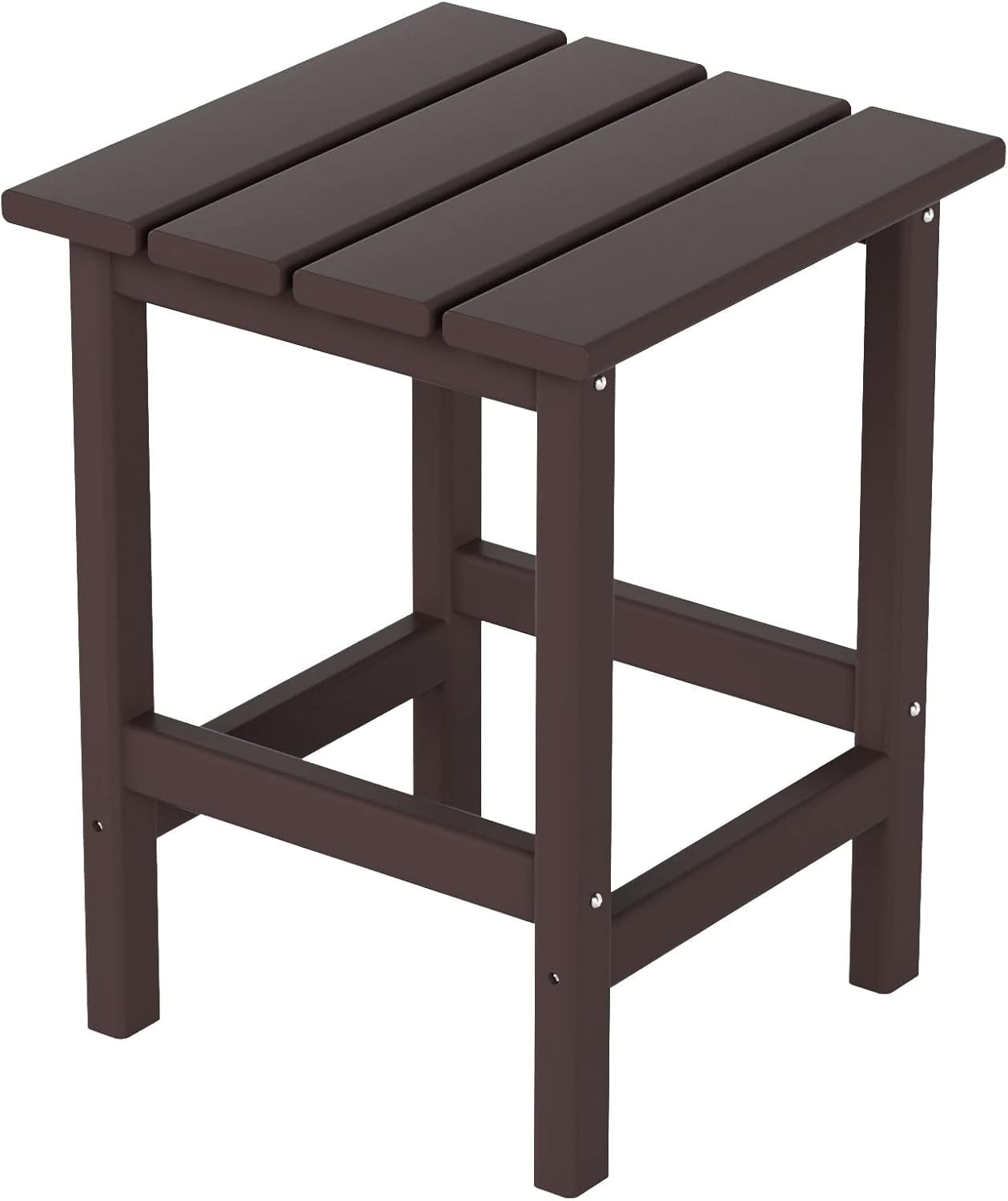 BEEYLA Square Outdoor Side Tables, Adirondack Patio Tables for Outside ...