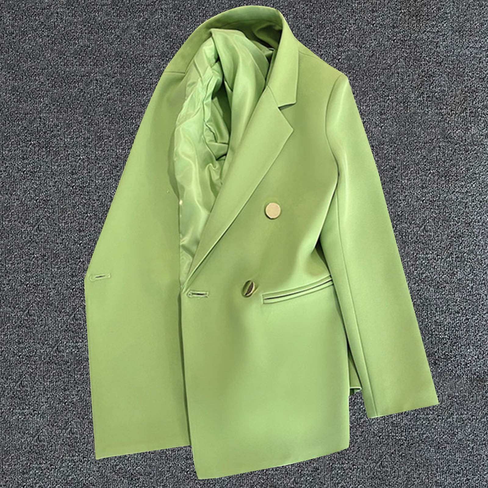 BEFOKA Casual Blouses for Women Jackets Dressy Casual 2025 Solid Color ...