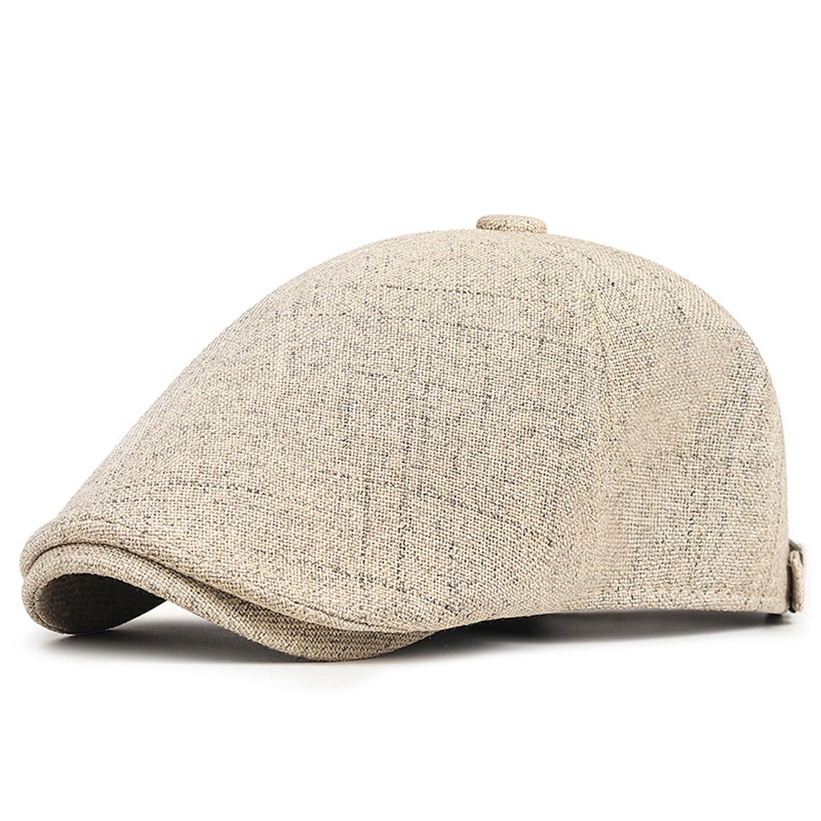 BEFOKA Flat Cabbie Hat,Vintage French Beret - Unisex Wool Hat for Men ...