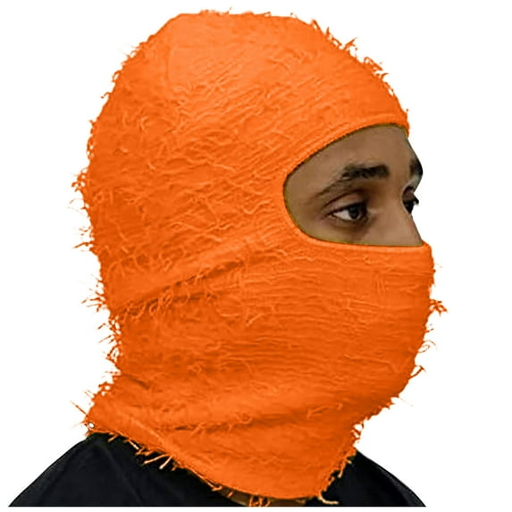 BEFOKA Knit Sew Outdoor Full Face Cover Thermal Ski Mask One Size Fits ...