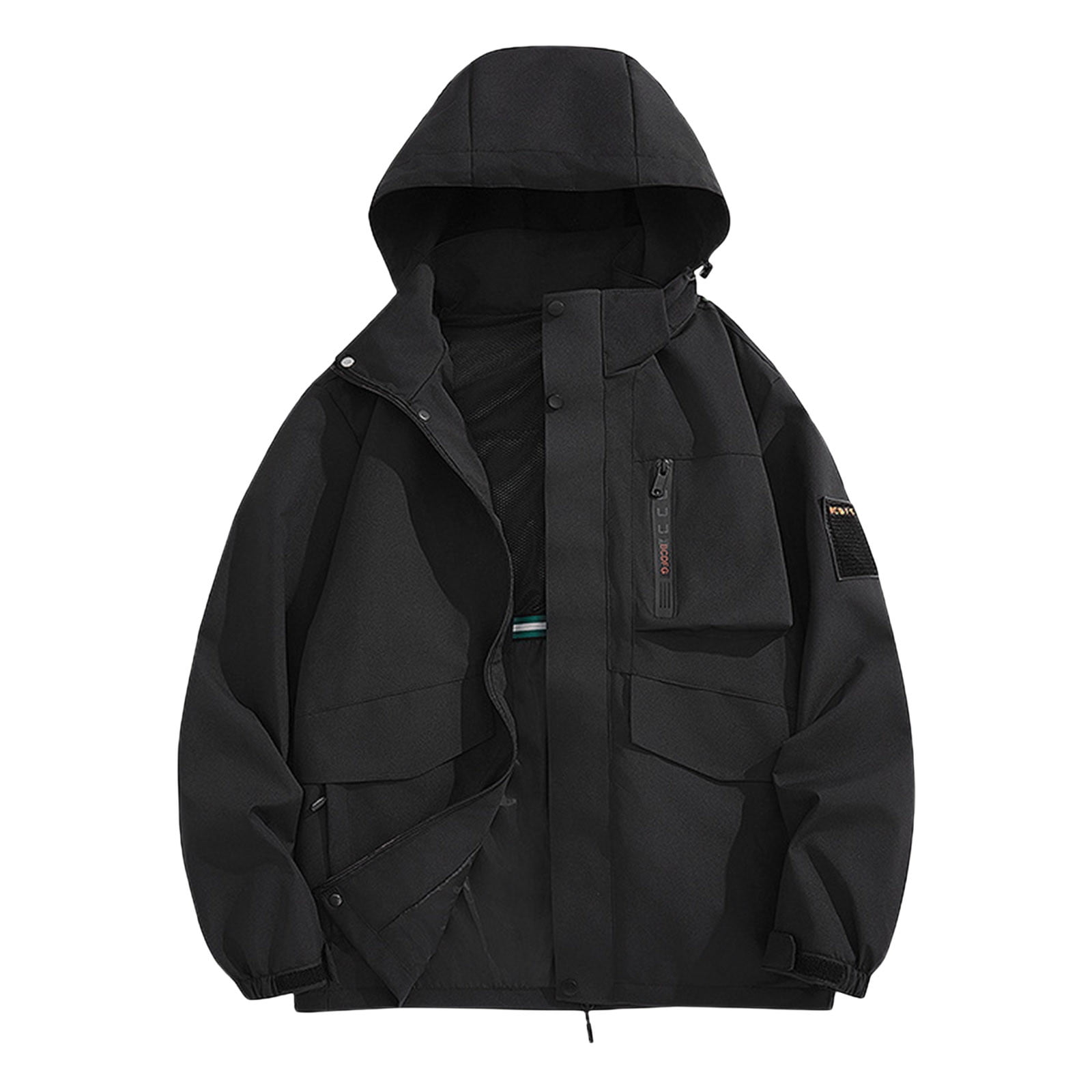 BEFOKA Men's Fall Jackets Waterproof Jacket Rain Coat with Hood 2025 ...