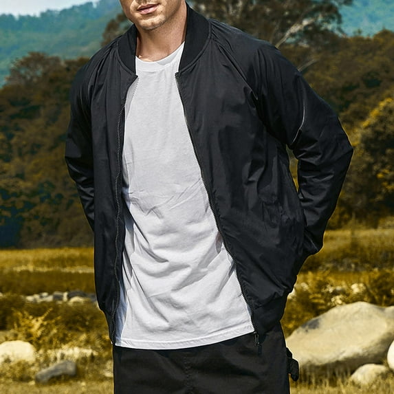 BEFOKA Men's Gym Workout Full-Zip Hooded Active Sweatshirt Sports ...