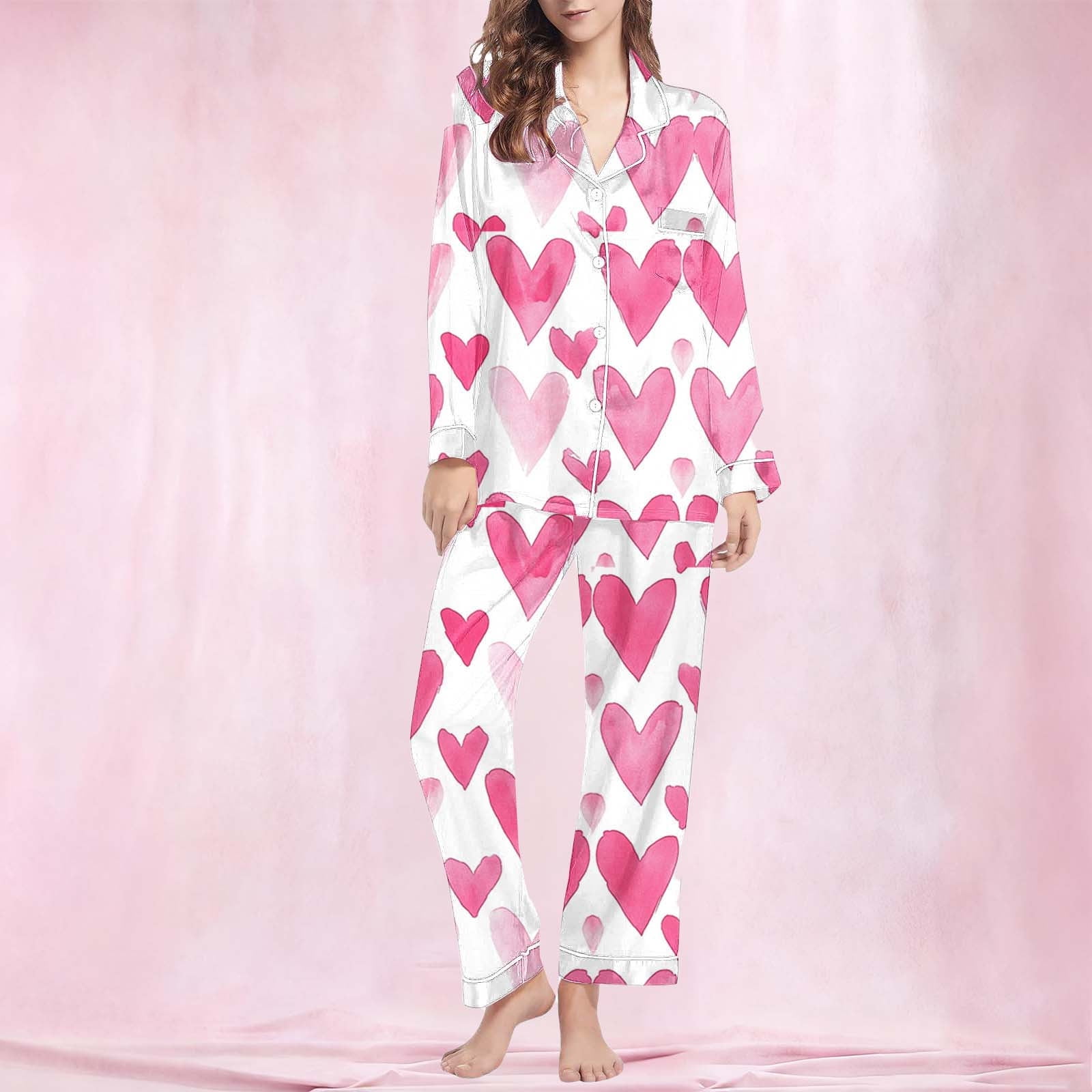 BEFOKA Pajamas For Women Set Soft Pajamas For Women Button Down Pjs ...