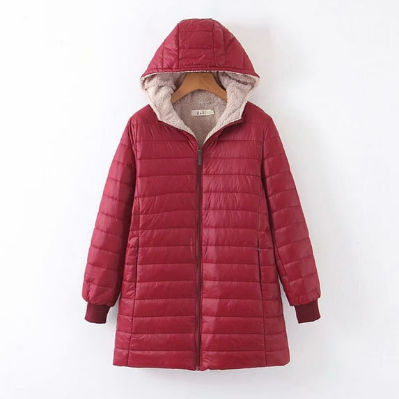 BEFOKA Women’s Long Jacket Puffer Lightweight Quilted Jackets Long ...