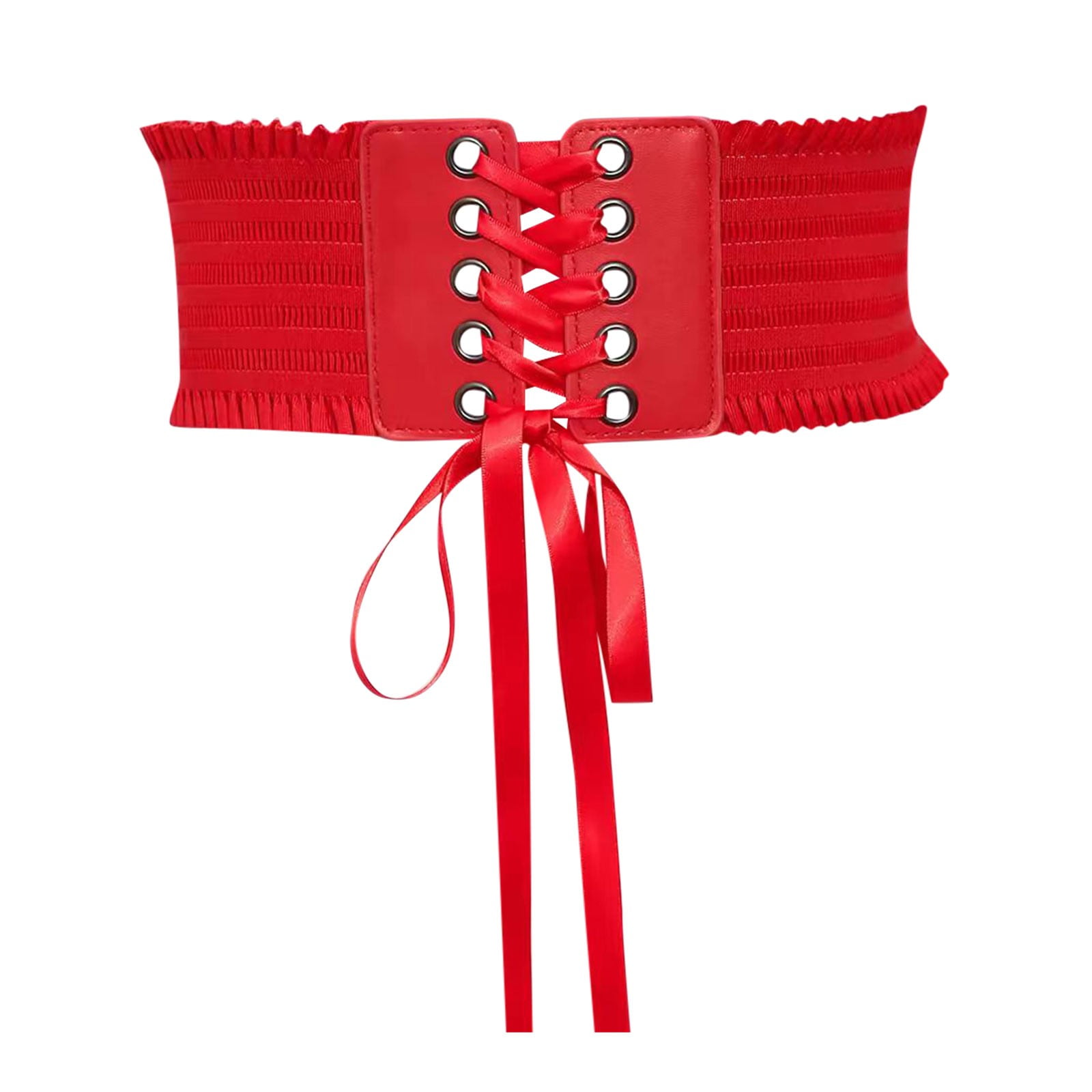 BEGHT 1/2/3/4Pcs Women's Snap-Button Corset Belt Wide Elastic Belts for ...