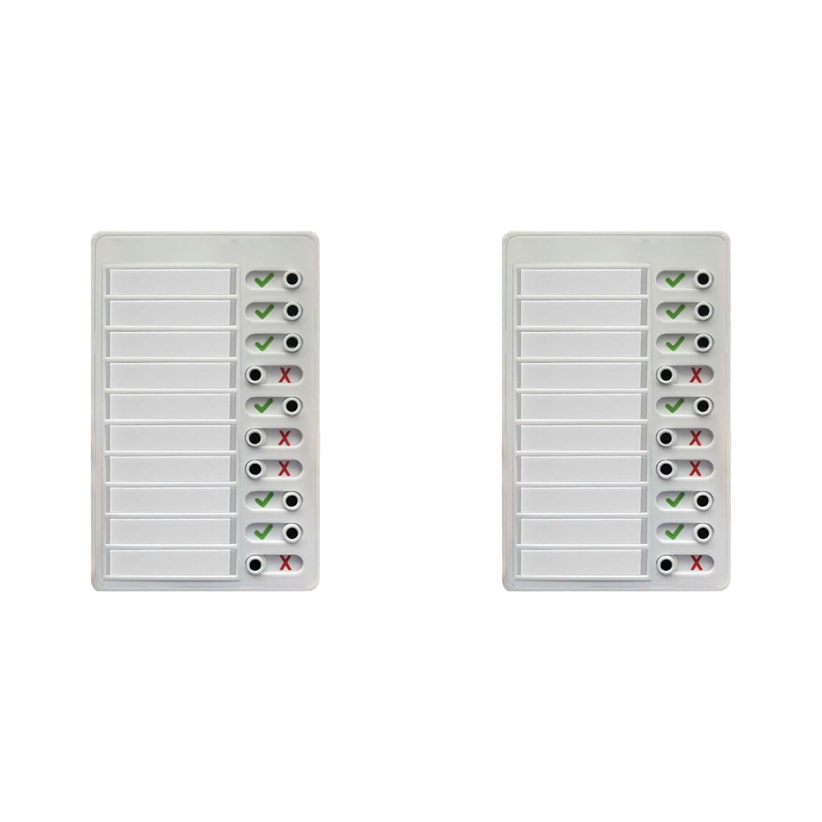 BEGHT 1/2/3Pcs Daily Memo Checklist Planning Boards Reminder Charts ...