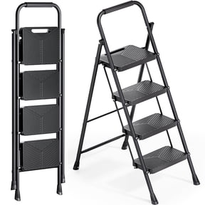 Louisville Ladder 4-Foot Fiberglass Step Ladder, 300-Pound Load ...