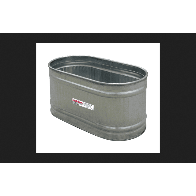 BEHLEN COUNTRY 50130028 Farm Stock Tank, Round, 103 gal Capacity, Steel ...