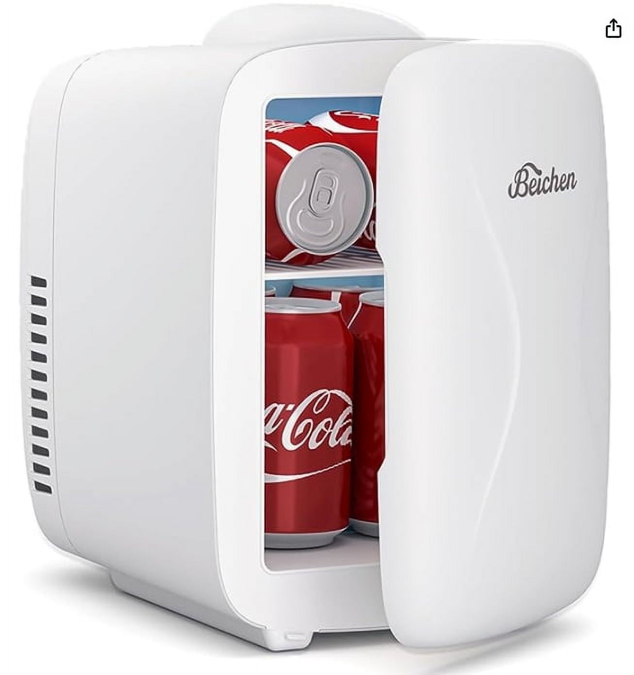 Anoak Mini Fridge, Small Fridge Rapid Cooling 4 Liter/6 Cans Skincare ...