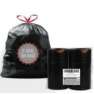 Mop Mob Biohazard Garbage Sacks, 24" Red Leakproof Trash Bags, 10 ...