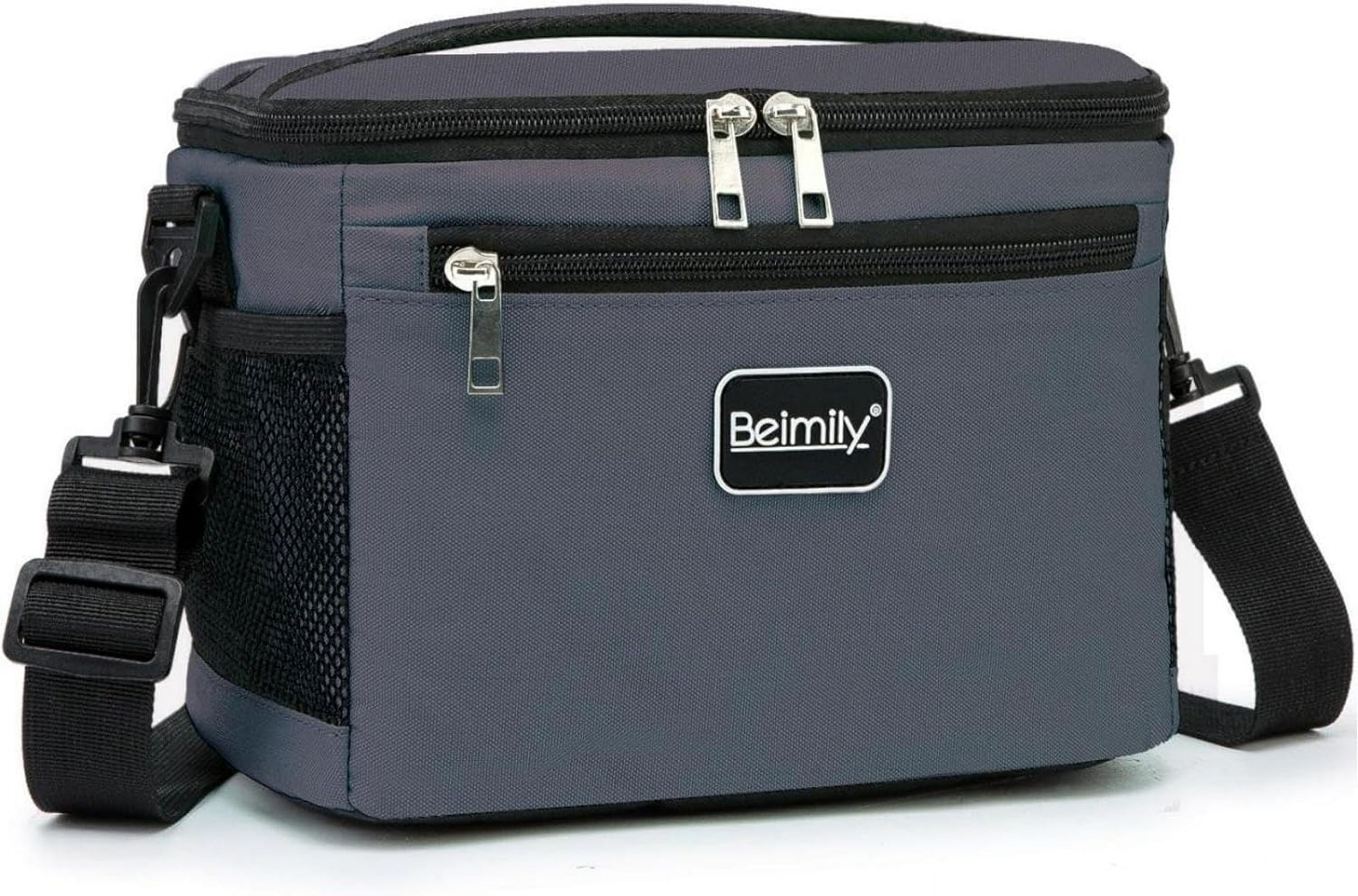 BEIMILY Lunch Box for Men/Women,Small Insulated Lunch Bag,Reusable ...