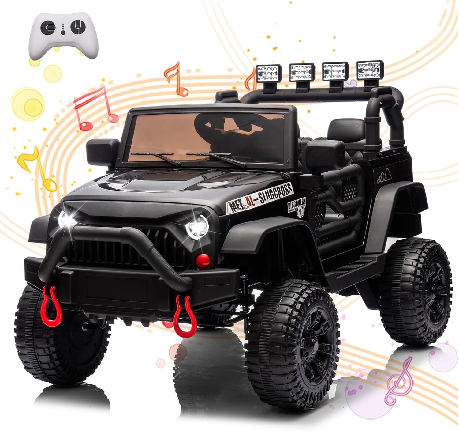 BEIMIMU 24V Kids Ride on Toy with Parent Remote, Electric Truck Car for ...