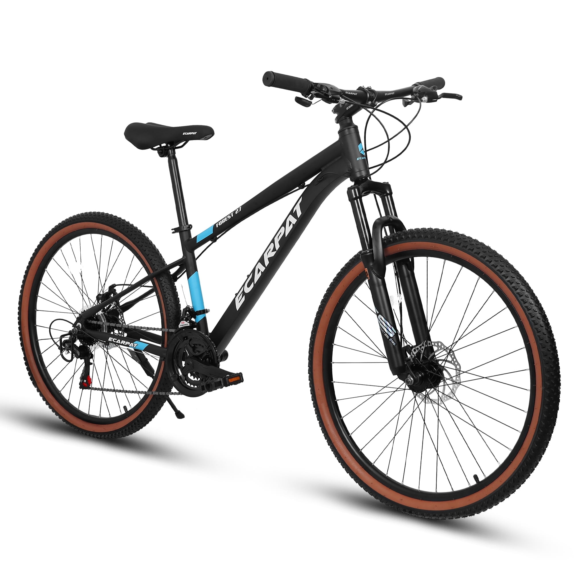 BEIMIMU 27 inch wheel Mountain Bike Bicycle, Dual Full Suspension ...
