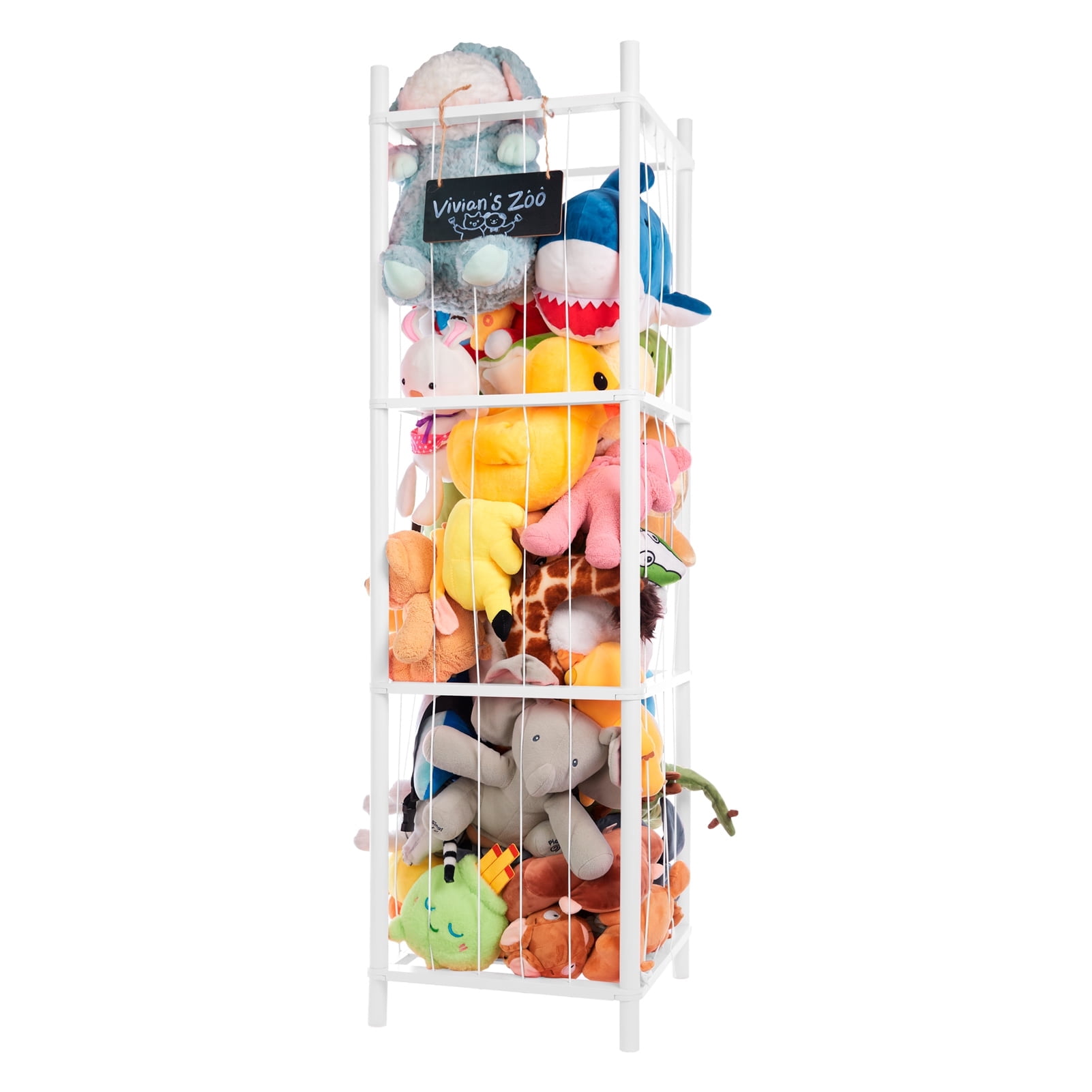 BEINGMATE Care Large Stuffed Animal Storage, Wooden Stuffed Animal ...