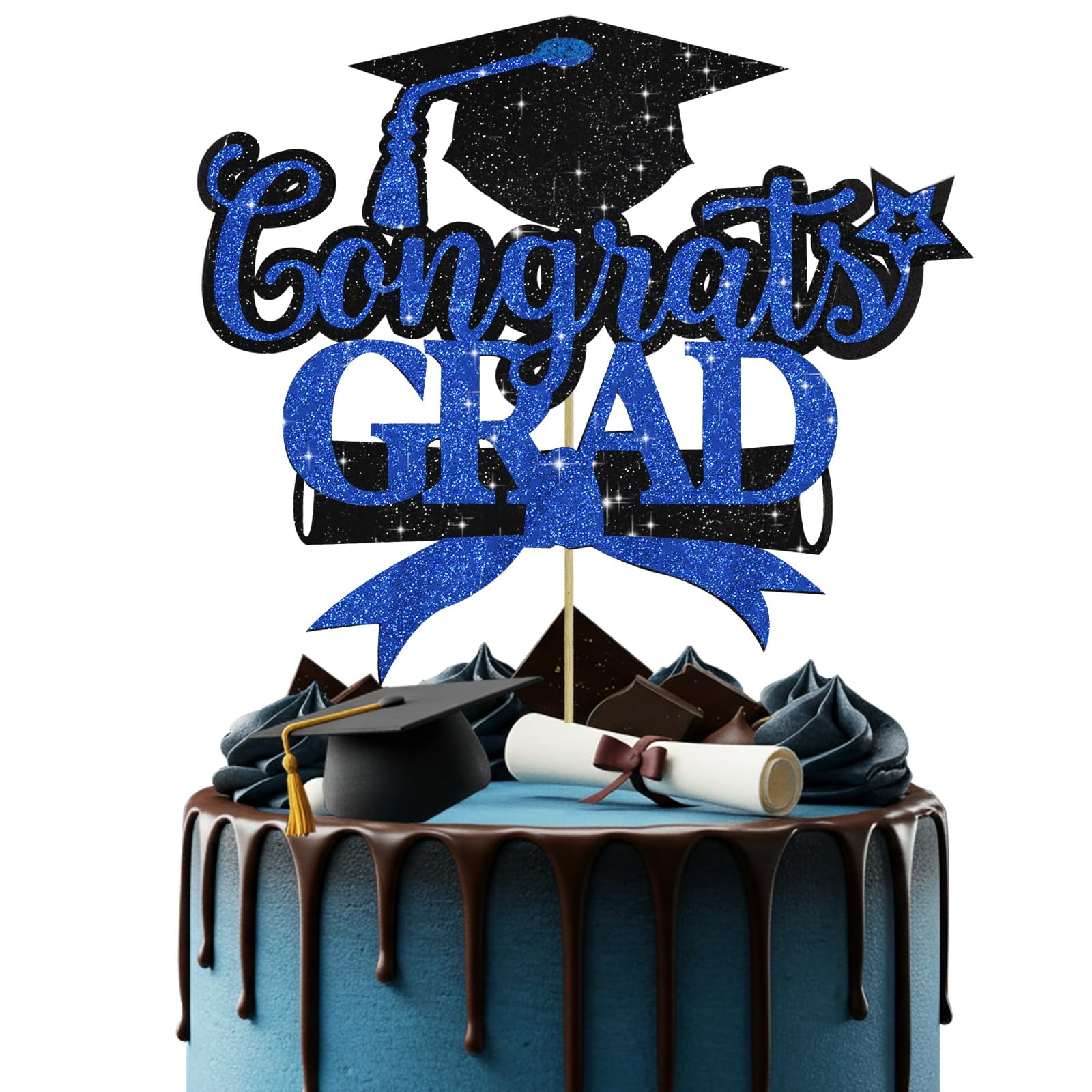 BEISHIDA Congrats Grad 2025 Cake Toppers RST1 Graduations Cake ...