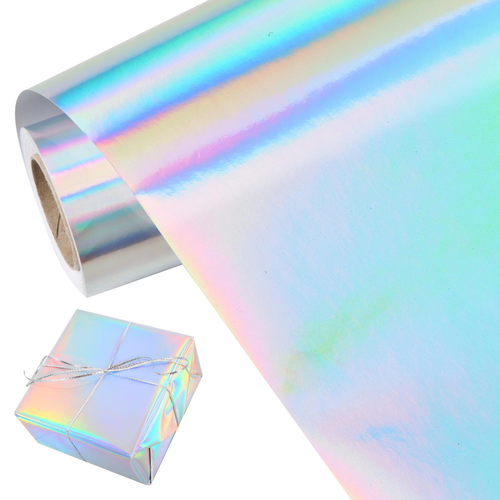 BEISHIDA Metallic Gift FEV6 Wrapping Paper Iridescent Wrapping Paper ...