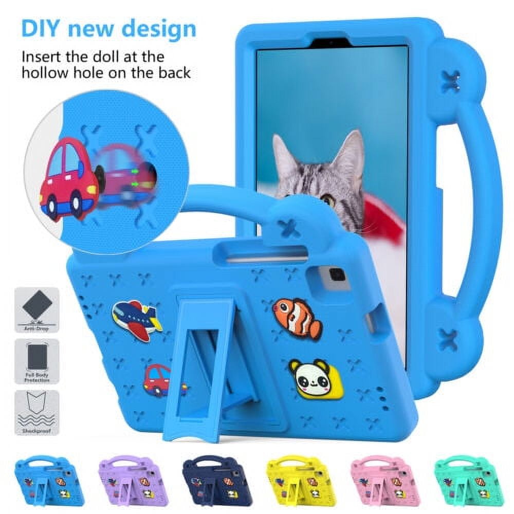 Beiyoyo 8.7" EVA Foam Cartoon Tablet Case, Light Blue - Walmart.com