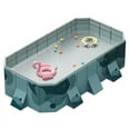 BEJOLO 102"L x 65"W x 22"H Foldable Above Ground Swimming Pool for ...